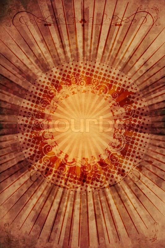 Old-Fashioned Vintage Background with ... | Stock image | Colourbox