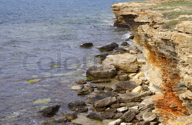 Felswand | Stock Bild | Colourbox