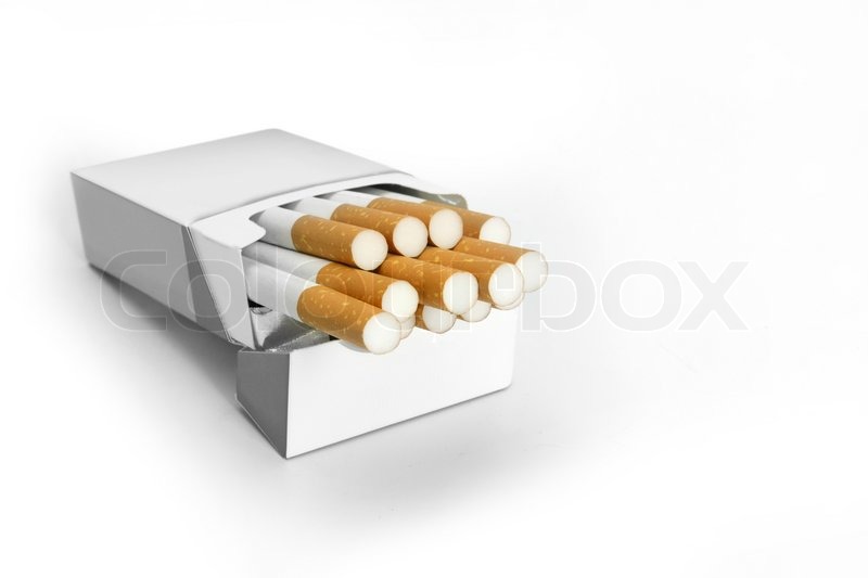 Packet of cigarettes | Stock image | Colourbox