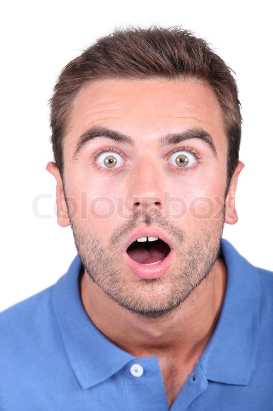 Surprised Person