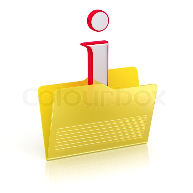 Ordner | Stock Bild | Colourbox