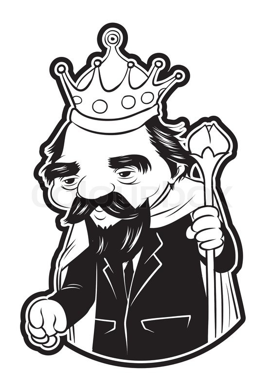 King | Stock vector | Colourbox