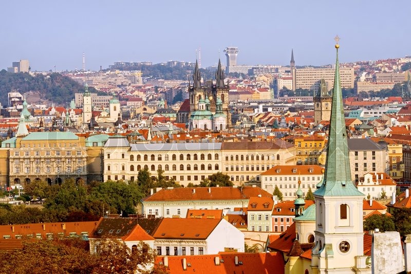 Prag Cityscape | Stock foto | Colourbox