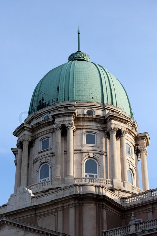 Royal Palace Dome in Budapest | Stock image | Colourbox