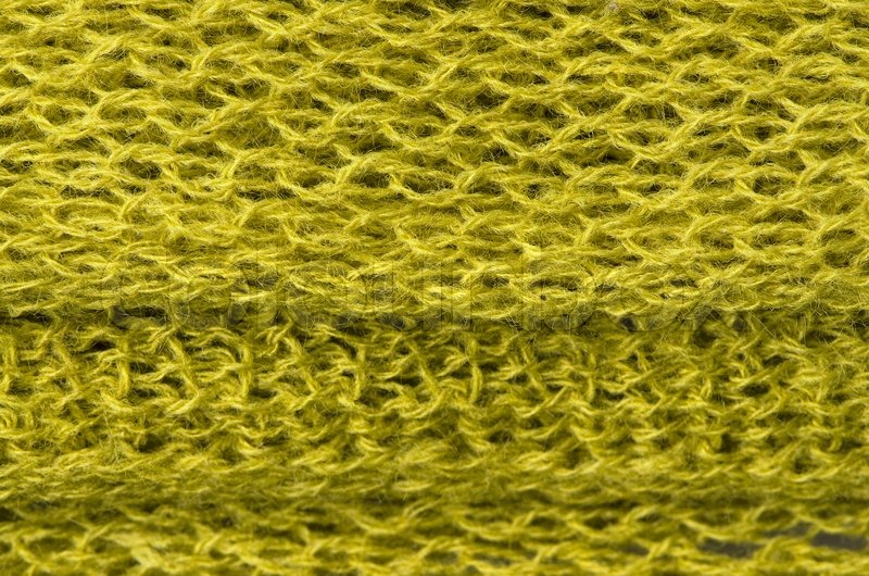 Green wool texture closeup, can be used ... | Stock image | Colourbox