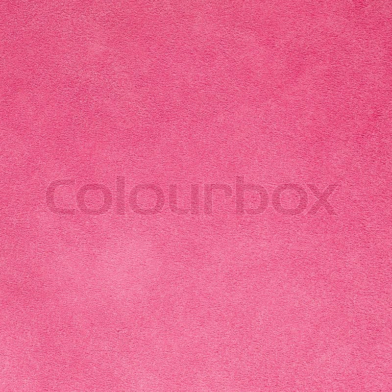 Closeup detail of pink suede texture ... | Stock image | Colourbox