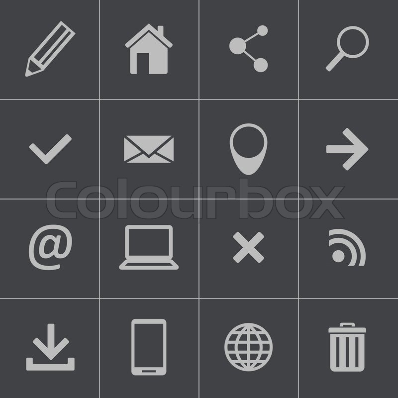 Website and Internet Icons | Stock vector | Colourbox