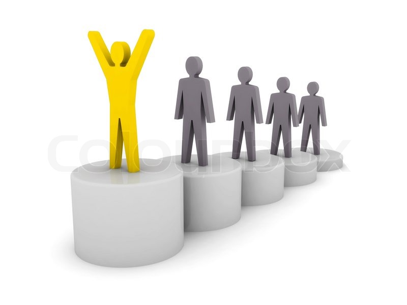 Schritte zum Erfolg. Leiter zum Erfolg. | Stock Bild | Colourbox