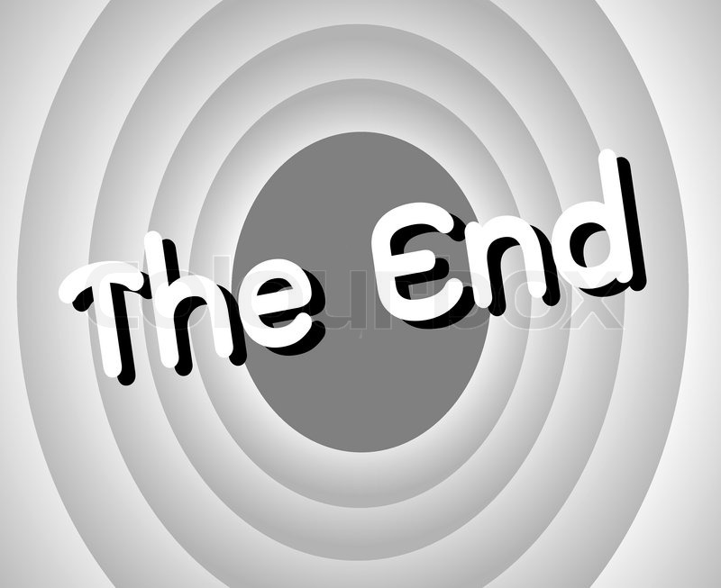 The End Movie | Stock vector | Colourbox