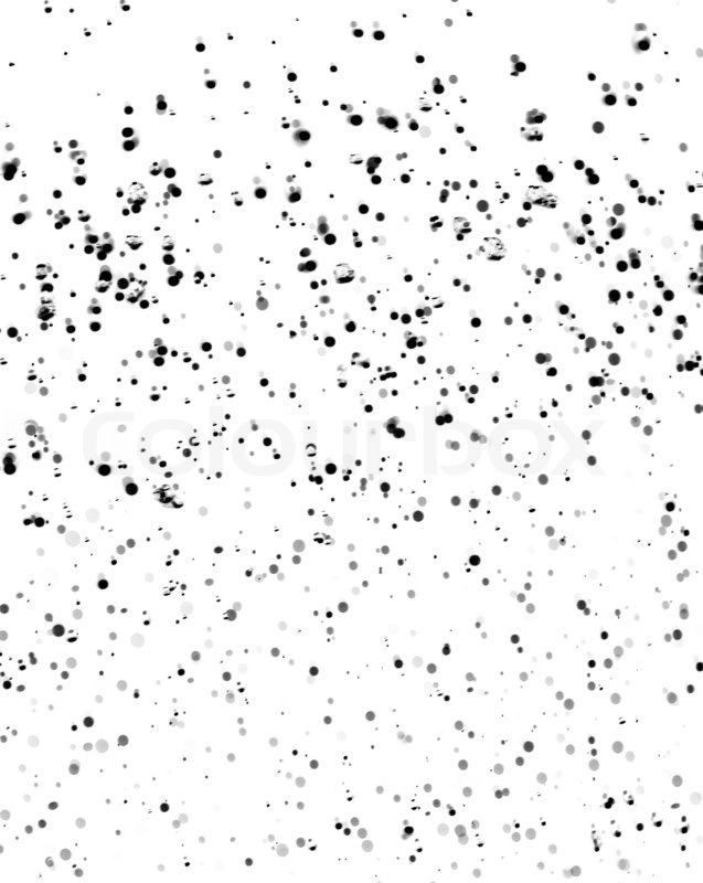 Raindrops on white background | Stock image | Colourbox