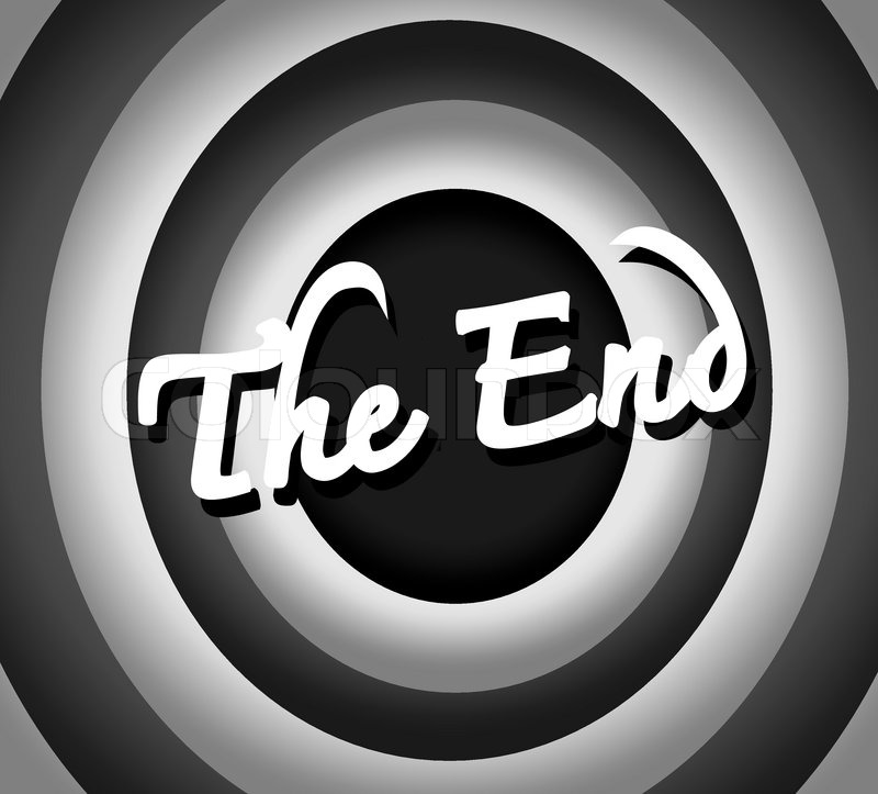 The End Movie | Stock vector | Colourbox