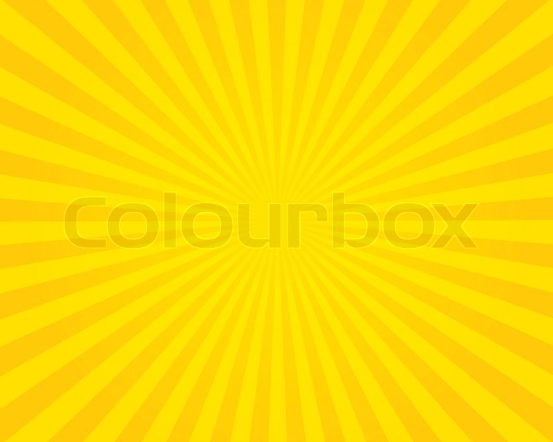 Yellow flare background. Illustration. | Stock image | Colourbox