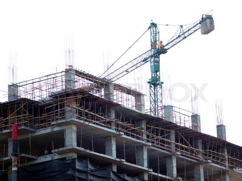 Department store under construction. ... | Stock image | Colourbox