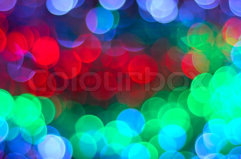 Festive bokeh background, Abstract ... | Stock image | Colourbox