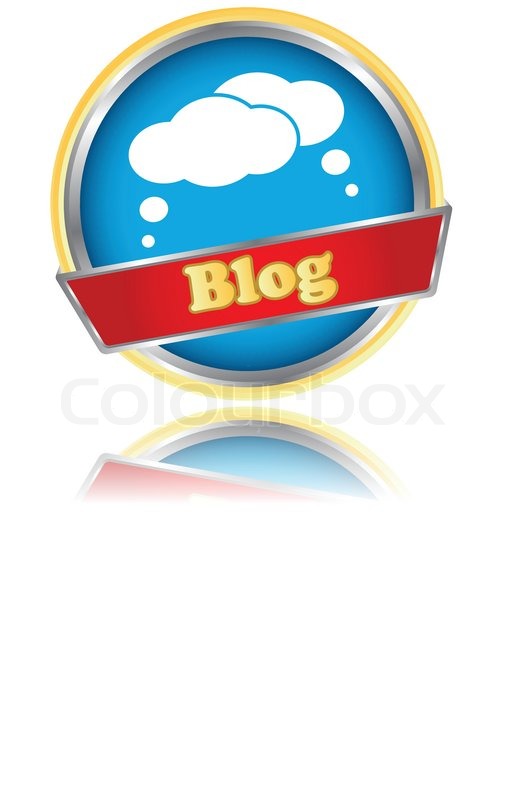 Blog-Symbol | Stock-Vektor | Colourbox