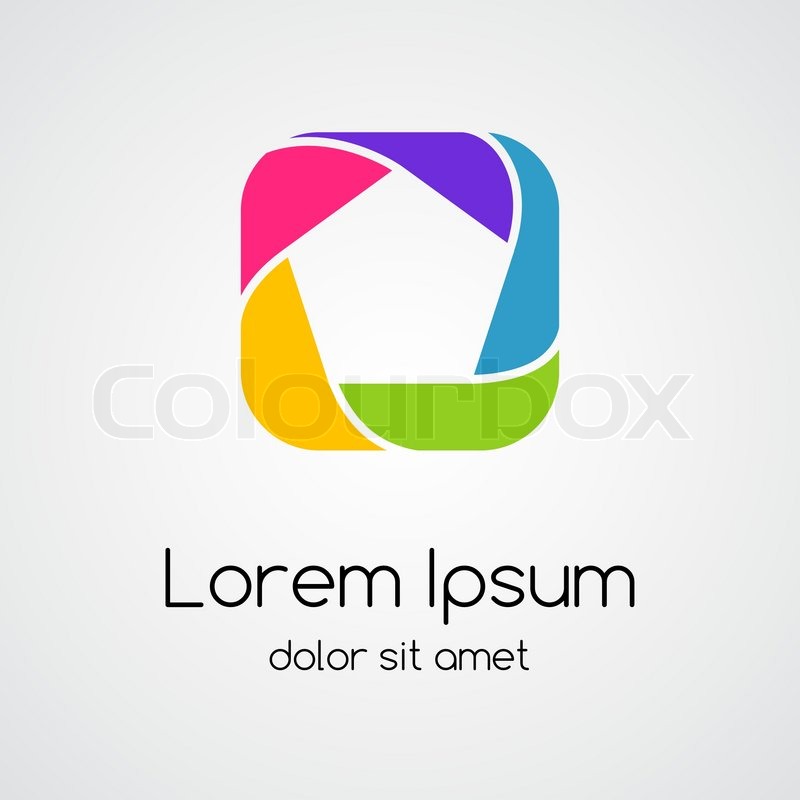 Modern vector creative abstract design ... | Stock vector | Colourbox