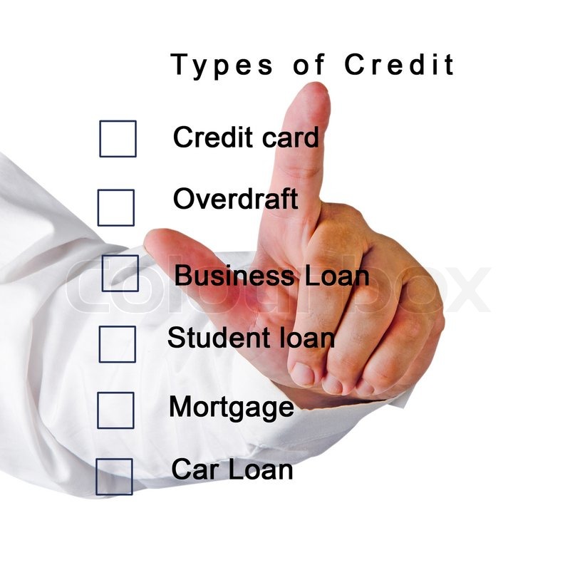 Types of credit | Stock image | Colourbox