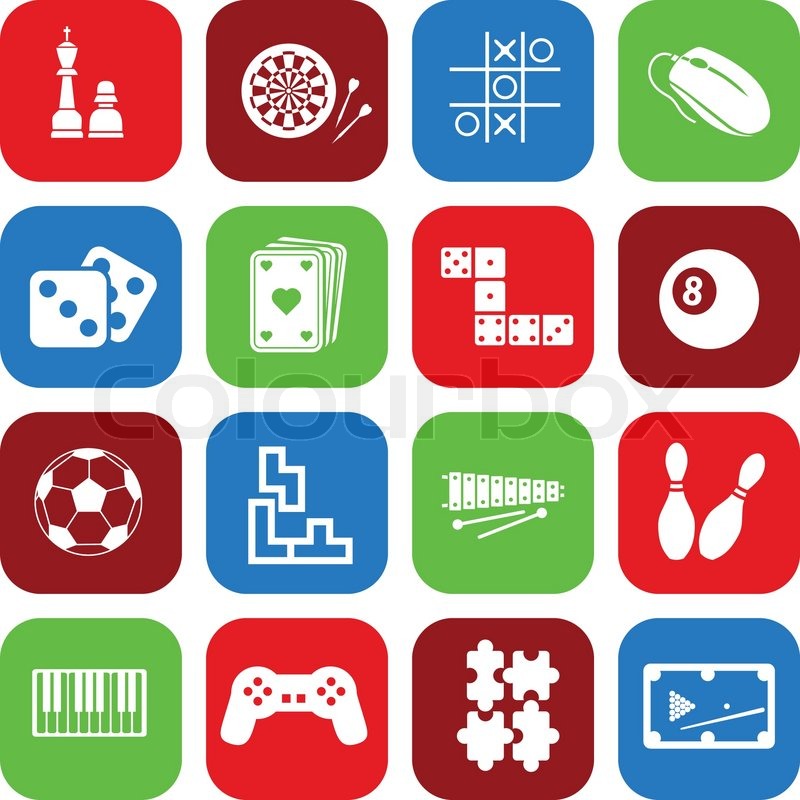 Game icons | Stock vector | Colourbox
