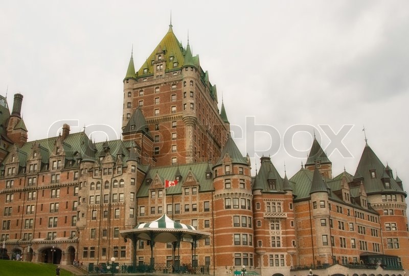 Ancient Architecture of Quebec City in ... | Stock image | Colourbox
