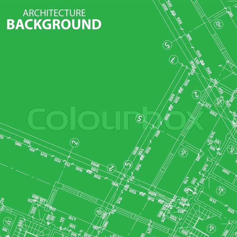 New Detailed architectural project for ... | Stock vector | Colourbox