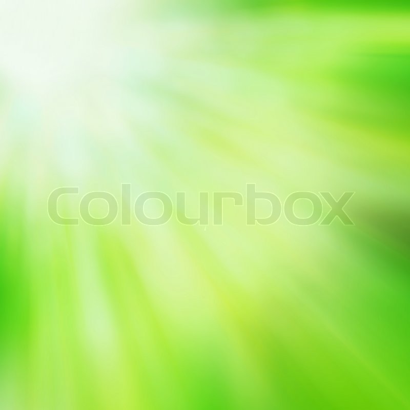 Vivid green abstract background with ... | Stock image | Colourbox