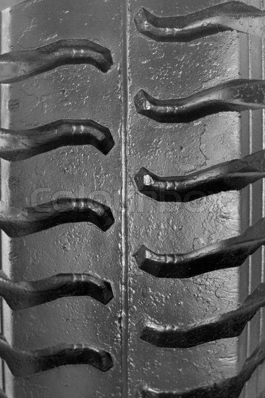 Old truck tire texture | Stock image | Colourbox