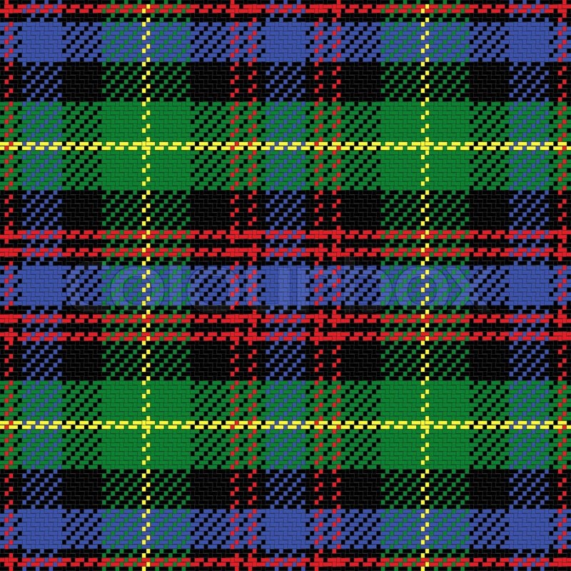 Vector seamless pattern Scottish ... | Stock vector | Colourbox