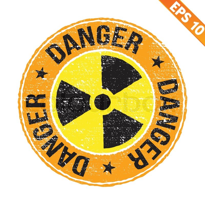 Stamp sticker Nuclear collection - ... | Stock Vector | Colourbox