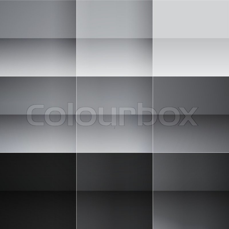 Gray and black squares abstract ... | Stock vector | Colourbox