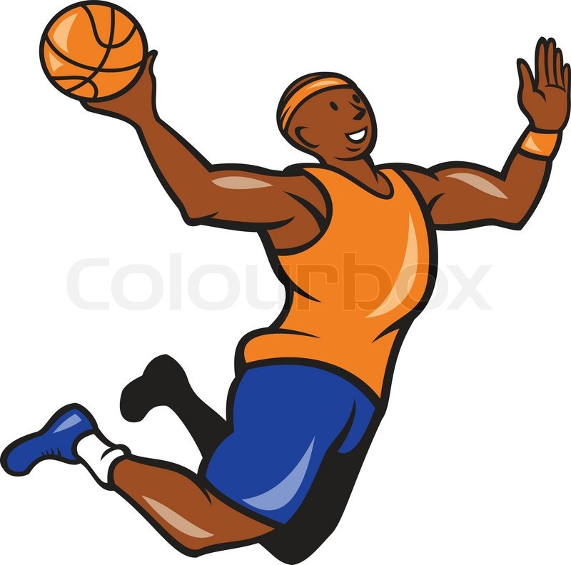 Animated Basketball Dunk