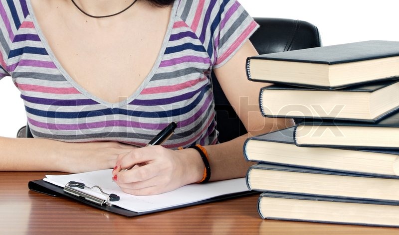 Jemand Student | Stock Bild | Colourbox