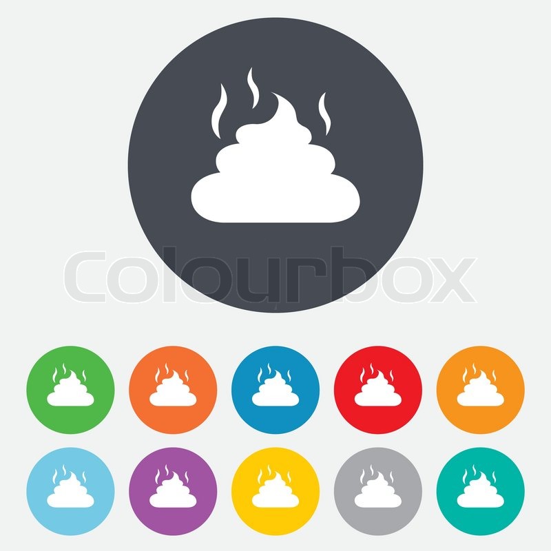 Scheiße Zeichen Symbol. Aufräumen ... | Stock-Vektor | Colourbox