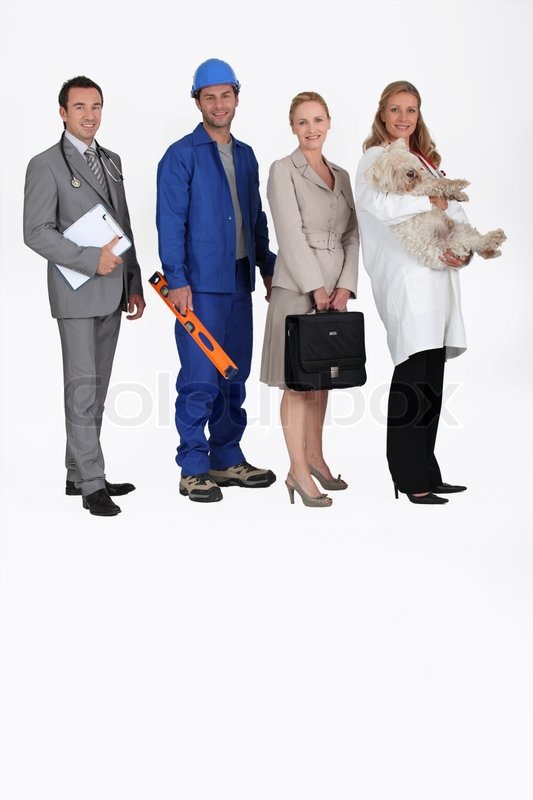 Verschiedene Berufe | Stock Bild | Colourbox