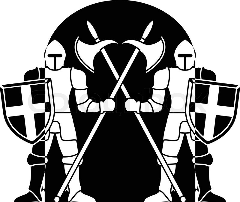 Guardians. vector illustration | Stock vector | Colourbox