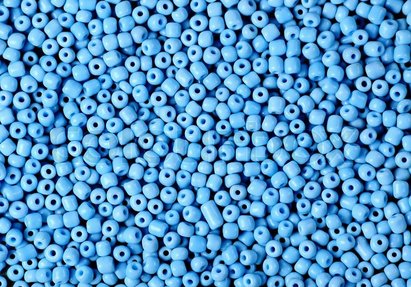 Texture of small blue beads ,suitable ... | Stock image | Colourbox