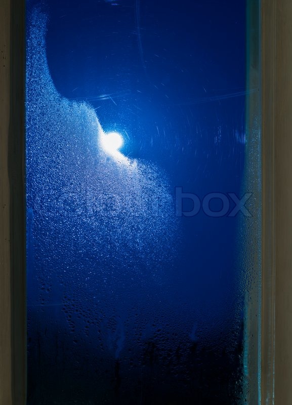 Moonlight through the window. Sweaty ... | Stock image | Colourbox