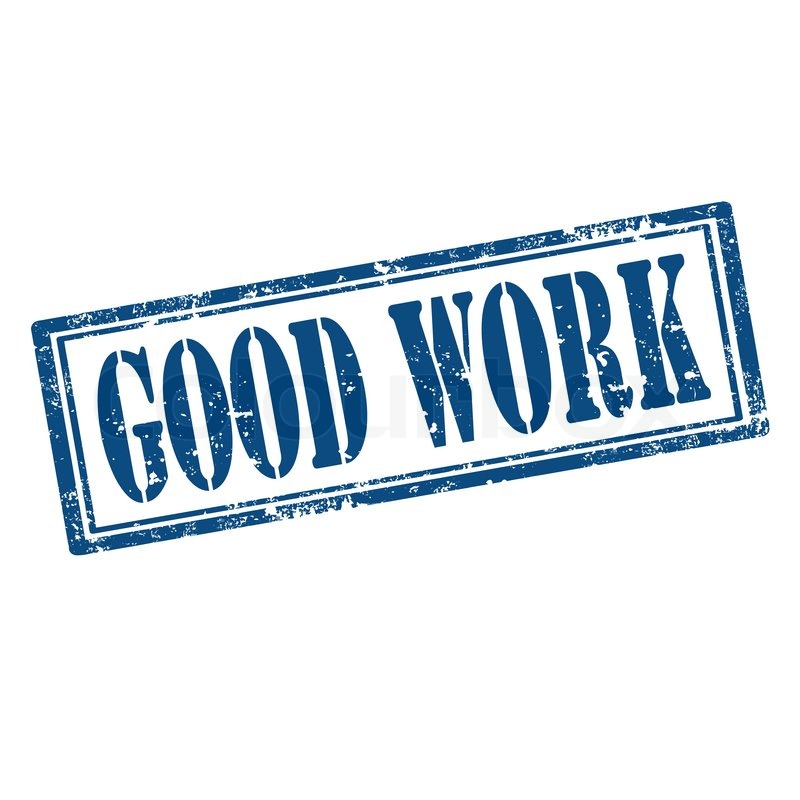 Excellent Work Stamp