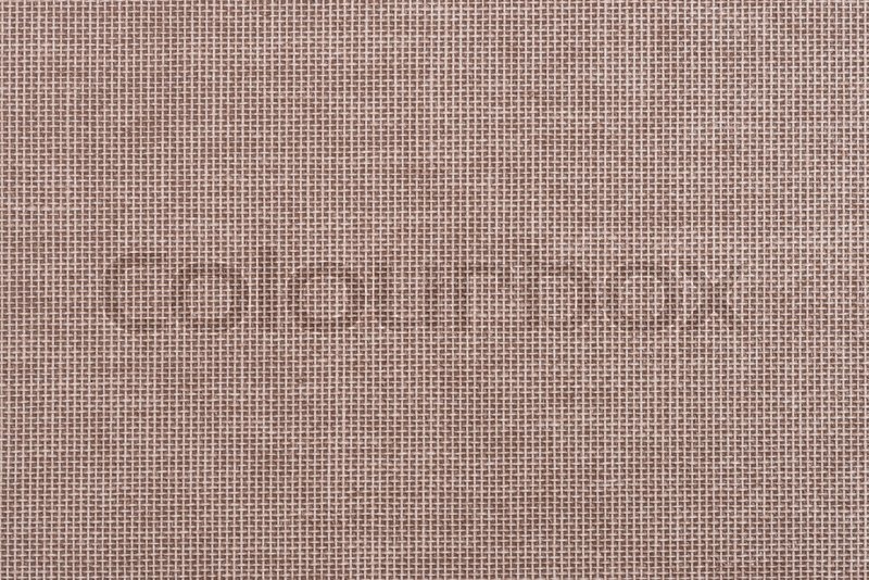 Closeup detail of beige fabric texture ... | Stock image | Colourbox