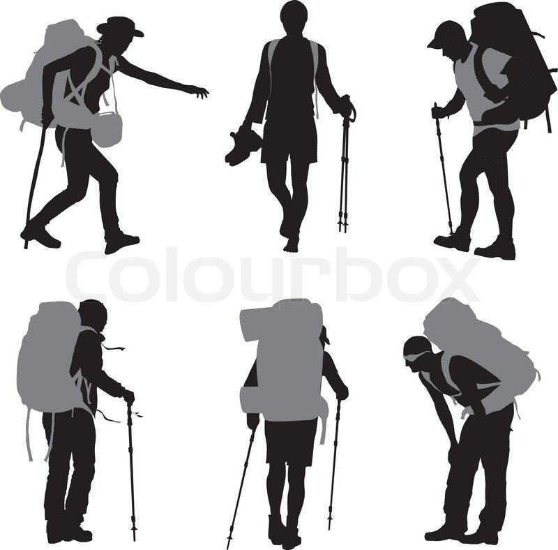 Backpacker Silhouette