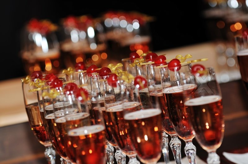 Coctail and banquet catering party ... | Stock image | Colourbox