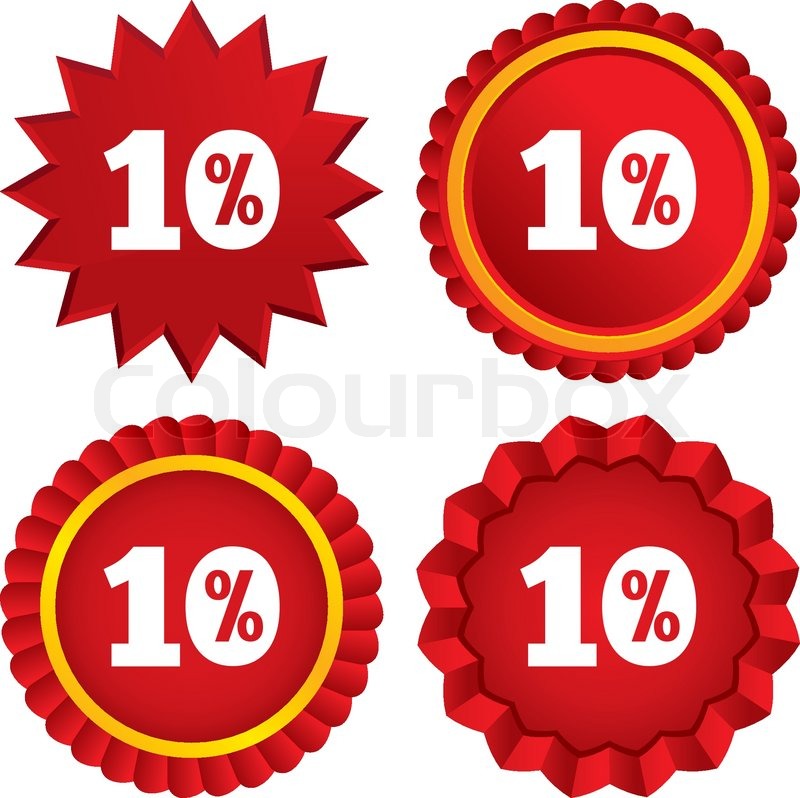 10 percent discount sign icon. Sale ... | Stock vector | Colourbox