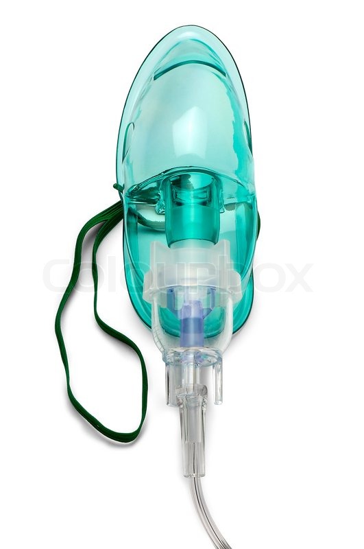Close up image of an oxygen mask from ... | Stock image | Colourbox