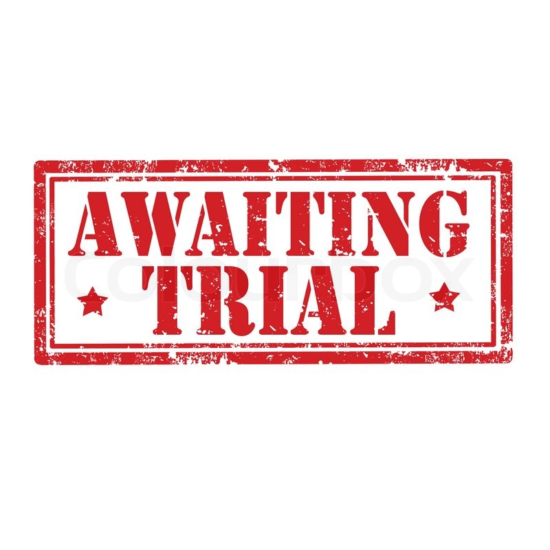 Grunge rubber stamp with text Awaiting ... | Stock vector | Colourbox