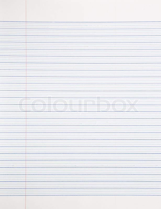 Real material notebook paper ... | Stock image | Colourbox