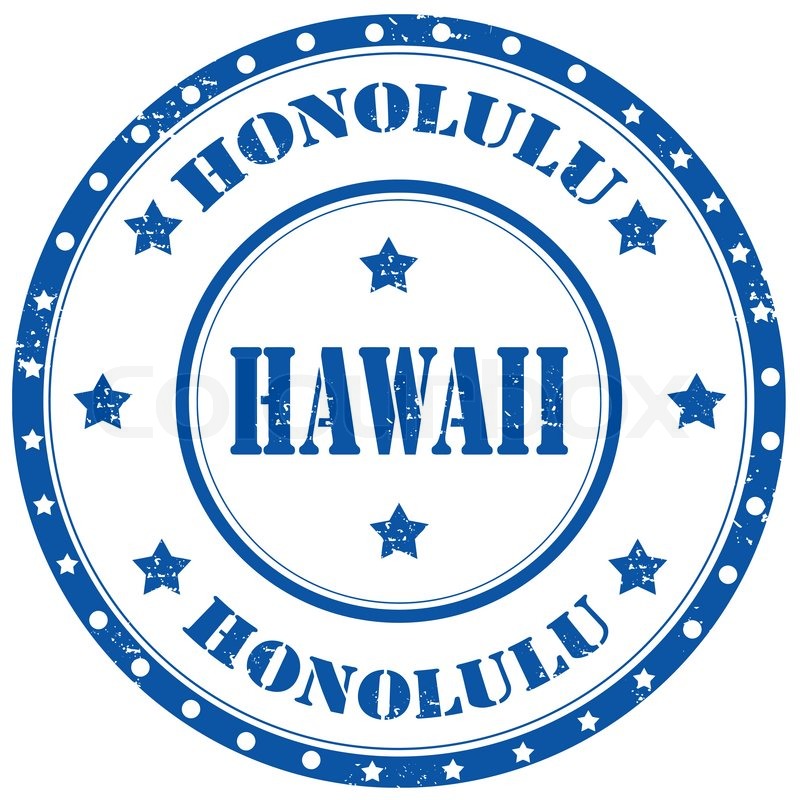 Passport Stamps From Hawaii