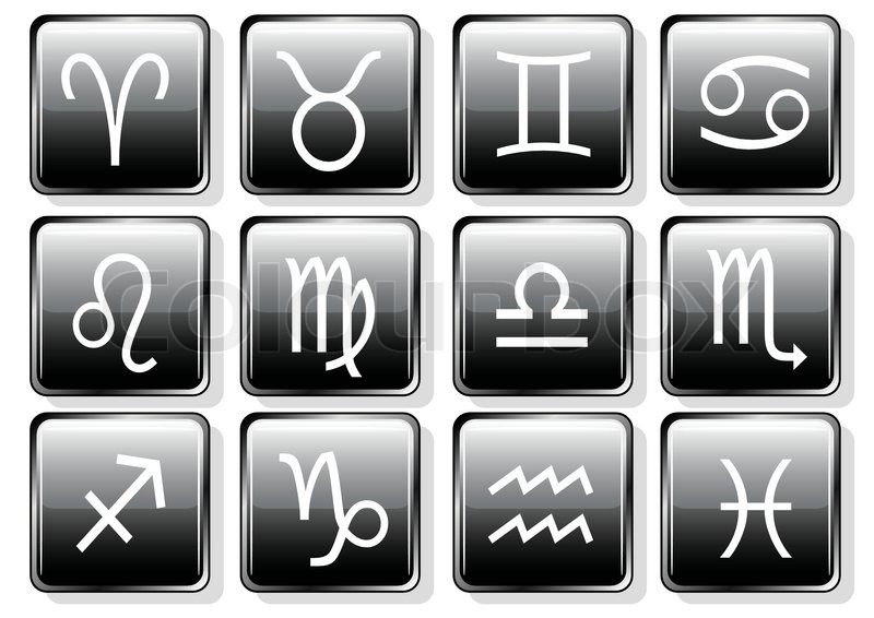 Sternzeichen Symbole | Stock-Vektor | Colourbox