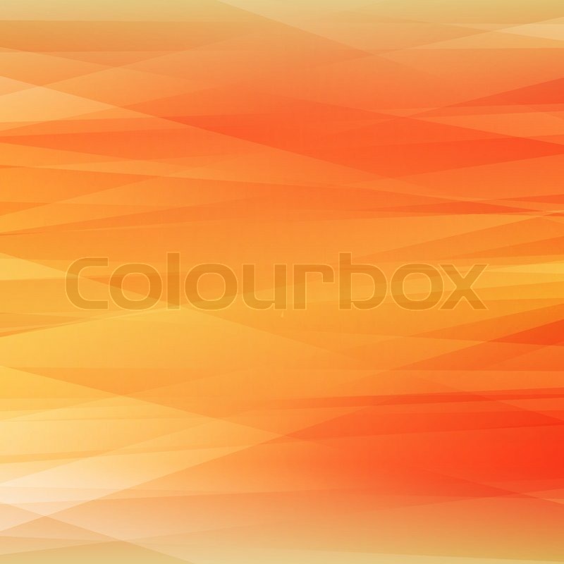 Abstract bright orange background. ... | Stock vector | Colourbox