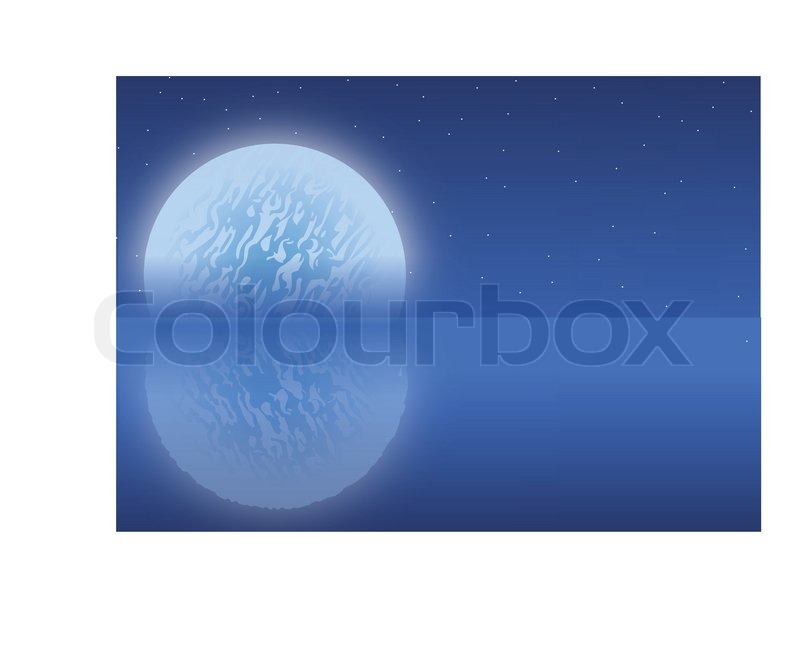 MOON | Stock vector | Colourbox
