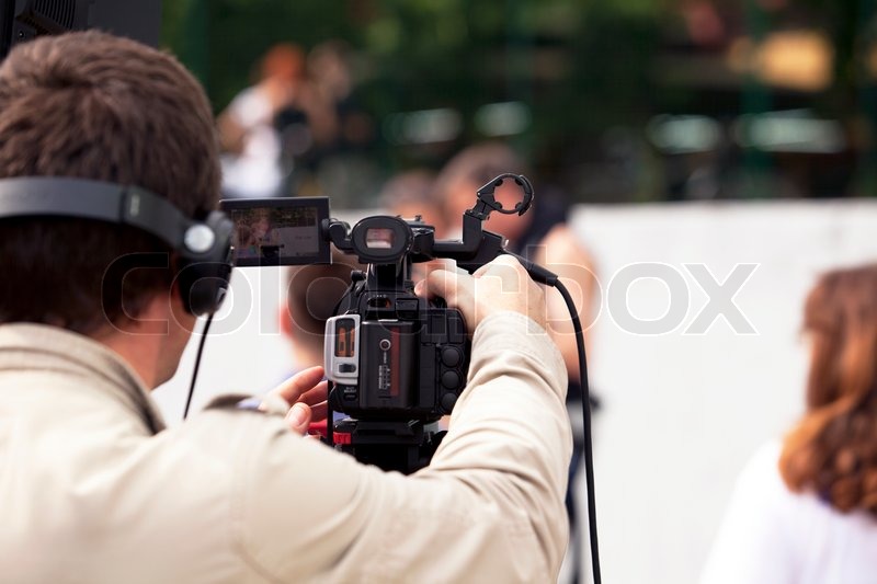 Camerman | Stock Bild | Colourbox
