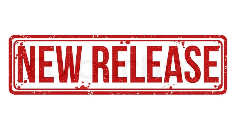 New Release grunge rubber stamp on ... | Stock vector | Colourbox